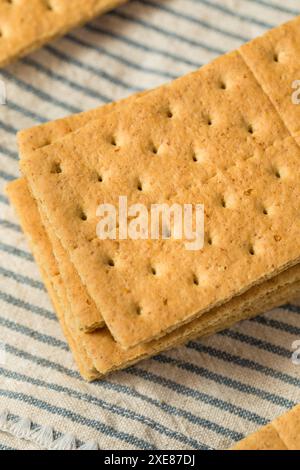 Healthy Sweet Graham Crackers Ready to Eat Stock Photo - Alamy