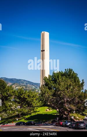Phillips Theme Tower of the Pepperdine University at Los Angeles County ...