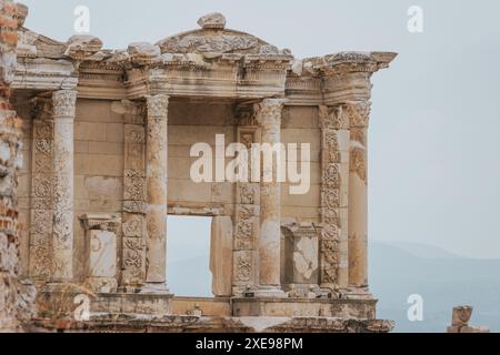A beautiful shot of the Ephesus Ancient City in Izmir, Turkey Stock ...