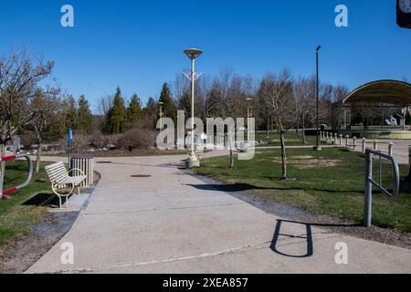 Arts & Culture Park in Quispamsis, New Brunswick, Canada Stock Photo ...