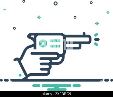 Icon for starting pistol, starting Stock Vector Image & Art - Alamy