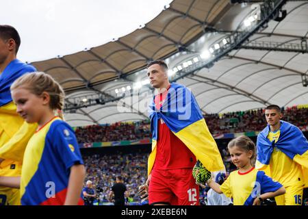 Anatoliy Trubin of Ukraine seen during European World Cup Qualifiers ...
