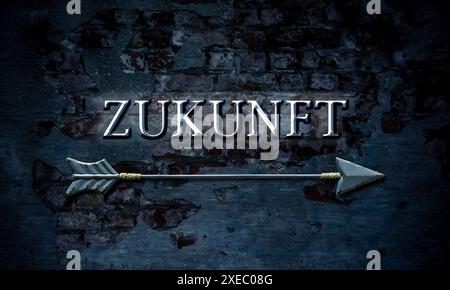 SIGNPOSTS OF FUTURE Stock Photo - Alamy