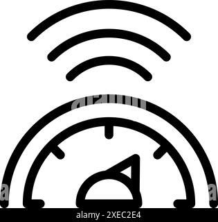 High speed internet signal measurement and network optimization. Tiny ...
