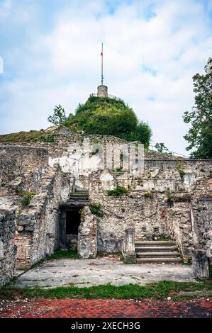Stratified remains of ancient and modern fortresses. A unique example ...