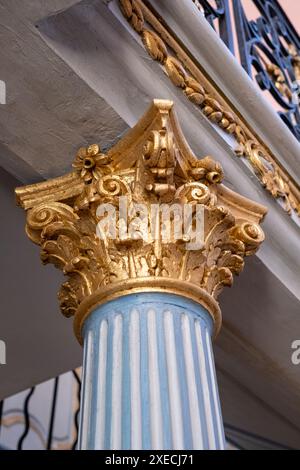 France. The highly ornate historic 18th century Cavaillon synagogue ...