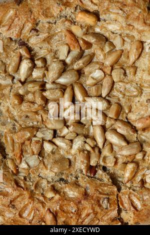 Whole grain roll, world champion roll, grain roll, roll, Germany Stock ...