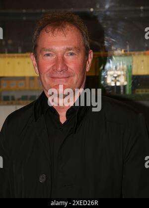 Former FCM player Reinhard Rother 1.FC Magdeburg at the vernissage of ...