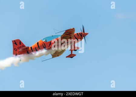 Game Composites GB1 GameBird aerobatic aircraft G-IIGB flown by Steve ...