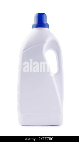 Laundry detergent plastic bottle isolated on white Stock Photo - Alamy