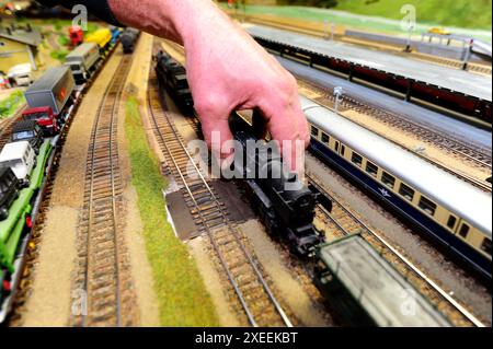 Model railway, almost like the real thing but only slightly smaller ...