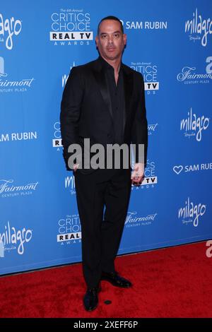 Adam Divello attends the 2024 Critics Choice Real TV Awards at Fairmont ...