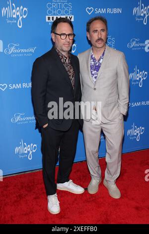 Jason Sklar and Randy Sklar attend the 2024 Critics Choice Real TV ...