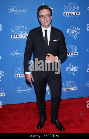 Matthew Hamachek attends the 2024 Critics Choice Real TV Awards at ...