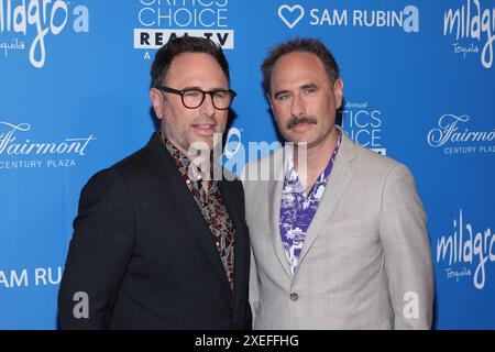 Jason Sklar and Randy Sklar attend the 2024 Critics Choice Real TV ...
