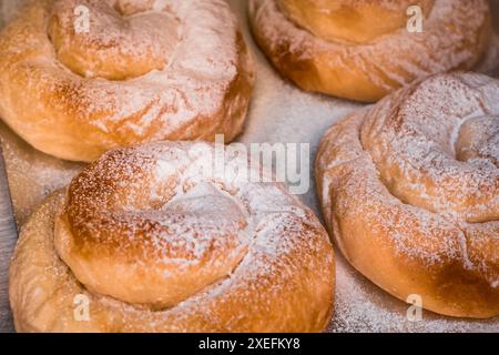 Freshly baked delicious Ideal cake isolated on a white background Stock ...