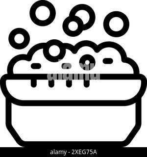 Simple design of a basin full of soapy water for washing clothes by ...