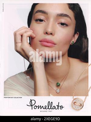 Spring 2024 lifestyle and fashion magazine advert, USA Stock Photo - Alamy