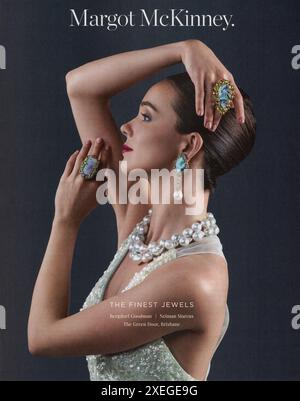 Spring 2024 lifestyle and fashion magazine advert, USA Stock Photo - Alamy