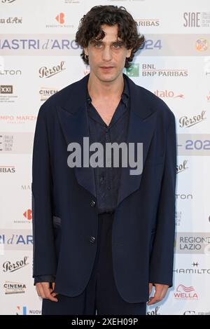 Alessandro Fella attends the blu carpet of premiere of HBO tv series ...