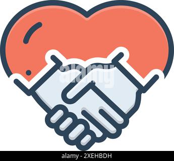 Icon for mutual,fraternal Stock Vector Image & Art - Alamy
