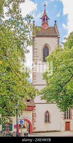 Leonhardskirche and Lohnhof Basel Stock Photo - Alamy