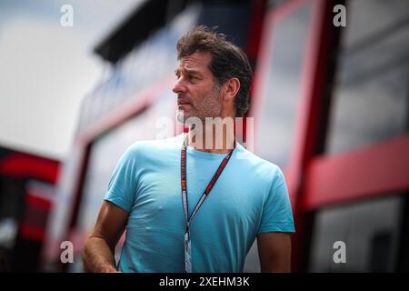 WEBBER Mark (aus), former F1 driver and TV presenter, portrait during ...