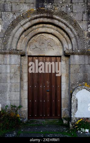 Church of Santa Maria of Taboada dos Freires, Taboada, Lugo, Spain ...