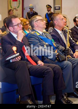 High-ranking military officials and politicians, including Hubert ...