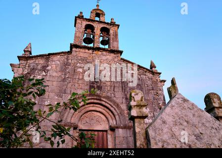 Church of Santa Maria of Taboada dos Freires, Taboada, Lugo, Spain ...