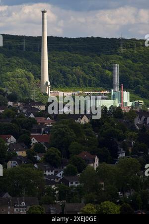 Gas- und Dampf-Kombikraftwerk CUNO am Harkordsee bei Herdecke ...