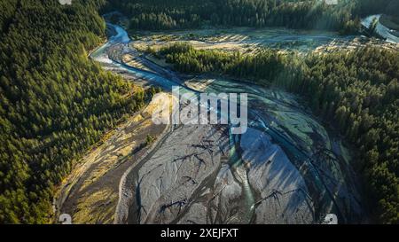 Cowlitz River In Washington PNW Stock Photo - Alamy