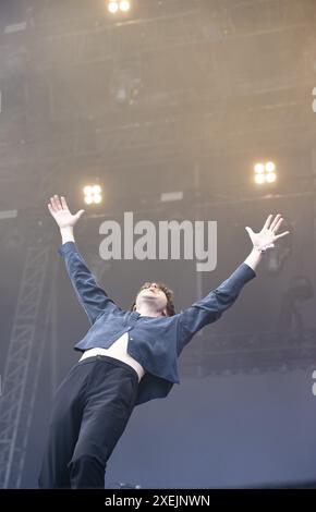 Linz, Austria. 27/06/2024, The band "The Kooks" in concert on Thursday ...