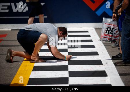 NASCAR Cup Series: June 02 Enjoy Illinois 300 Stock Photo - Alamy