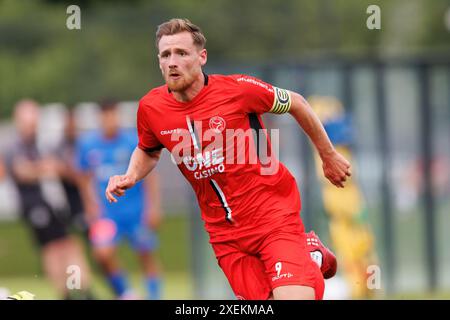 ALMERE, NETHERLANDS - JUNE 28: Thomas Robinet during the Friendly match ...