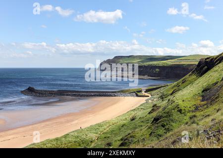 Cattersty Sands, also known as Skinningrove Beach in summer ...