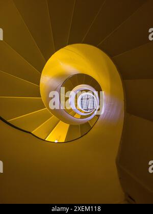 Lancy, Switzerland. 18th June, 2024. The luminous green cross of a ...