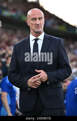 Hungary manager Marco Rossi during the UEFA Euro 2024 Group A match at ...