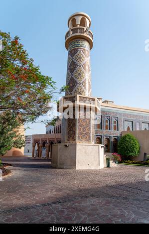 Blue Mosque, Katara Cultural Village, Doha, Qatar. Middle East Stock ...