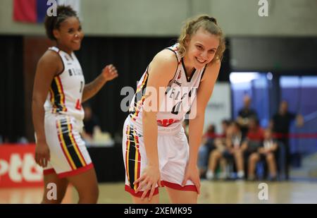 Kortrijk, Belgium. 28th June, 2024. Belgium's Wivine Defosset pictured ...