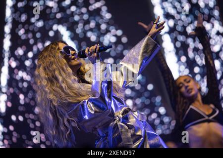 Panama Open Air 2024, 28. und 29.06.2024 Der amerikanische Rapper Tyga ...