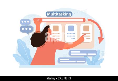 Hyperfocus. Focus and concentration skill. Self-discipline and time ...