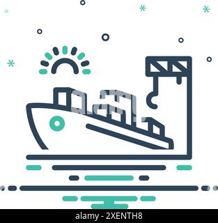 Icon for port,seaport Stock Vector Image & Art - Alamy