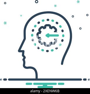 Icon for transformation,brain Stock Vector Image & Art - Alamy