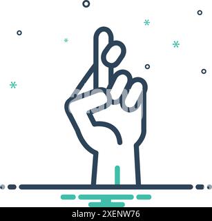 Icon for expectation,expectancy Stock Vector Image & Art - Alamy