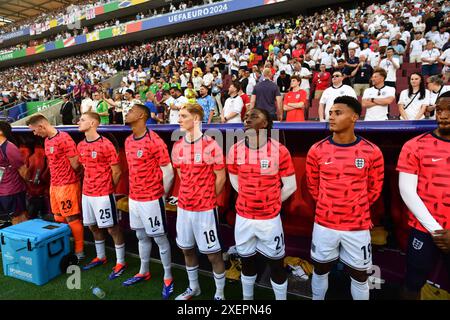 COLOGNE, GERMANY - JUNE 25: Dean Henderson, Adam Wharton, Eberechi Eze ...