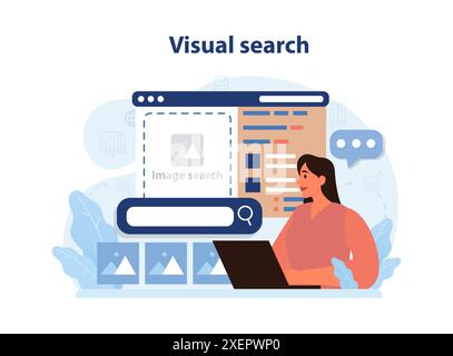 Visual search engine. Ai, self-learning computing system processing data for image recognition ...