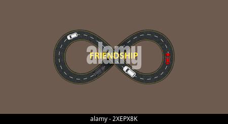International Friendship Day automobile car infinity road friendship ...