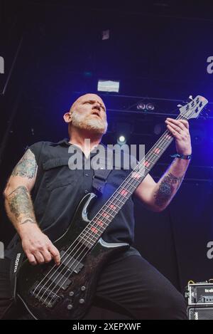 The american band Jungle Rot performed at Danish Copenhell festival ...