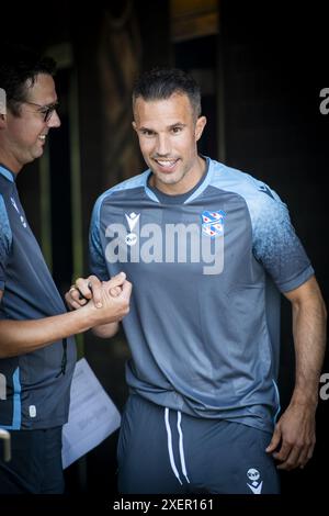 HEERENVEEN - SC Heerenveen coach Robin van Persie during the Dutch ...